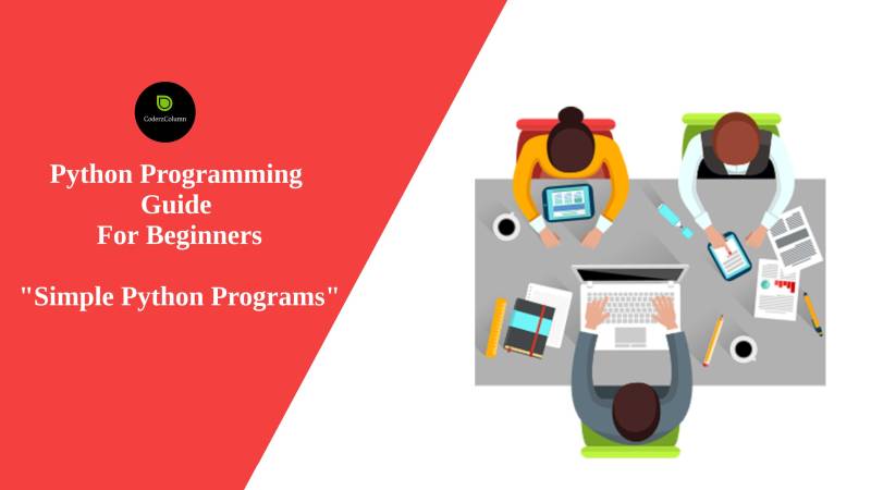 Python Programming Guide Simple Python Programs